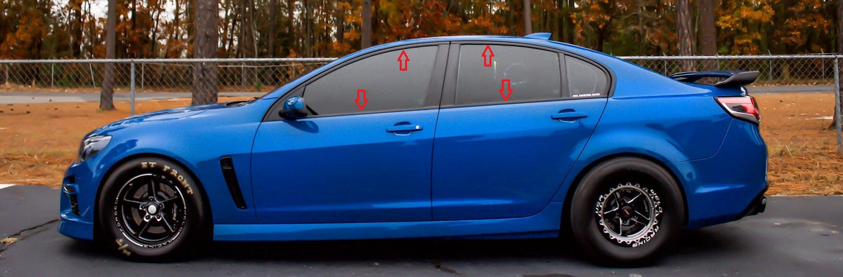 Holden Complete Window Molding Set – Commodore Specialties